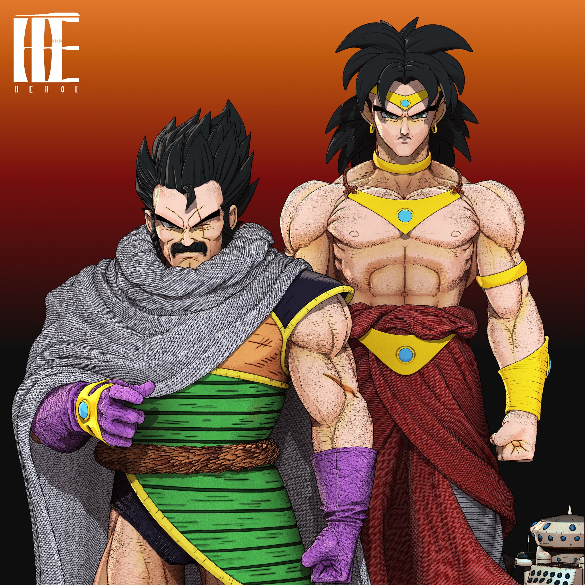 Heroe Collectibles - Broly and Paragus – StatueCorp
