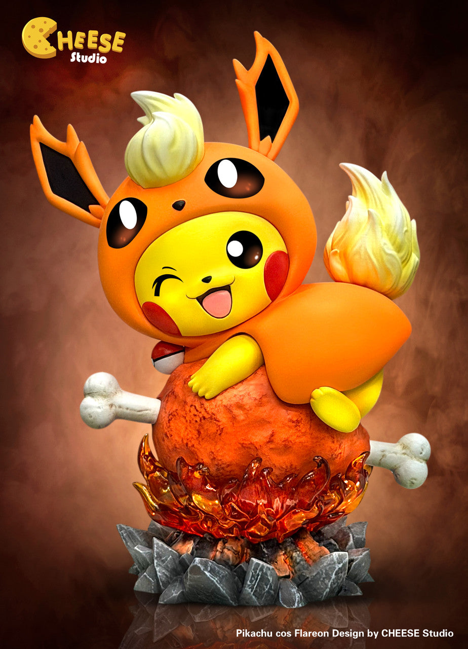 Cheese - Pikachu cos Flareon – StatueCorp