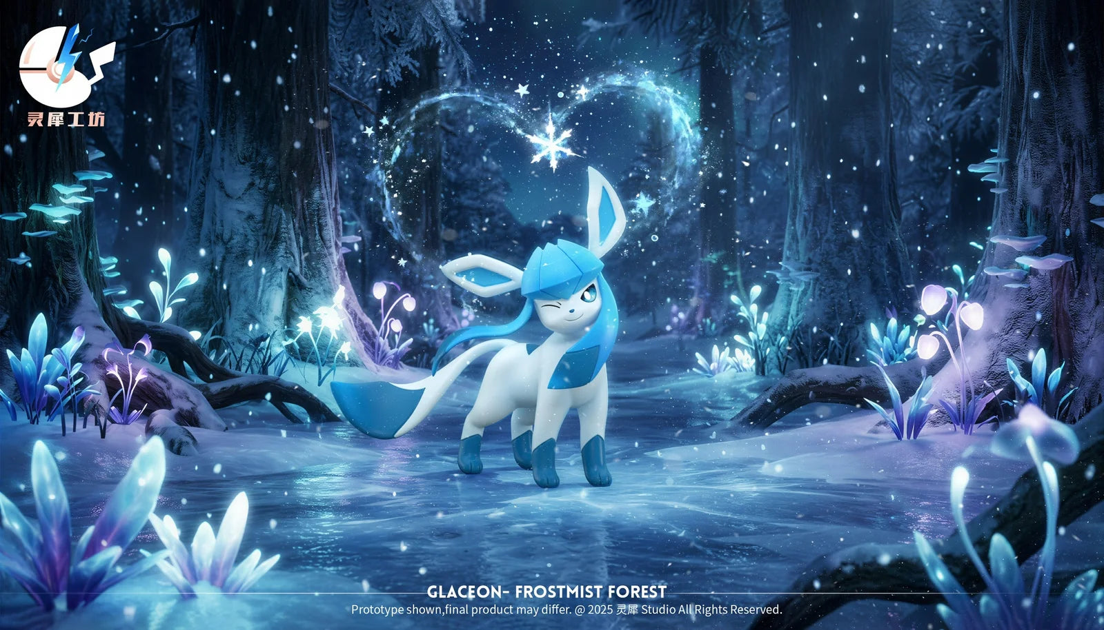 Ling Xi Gong Fang - Glaceon – StatueCorp