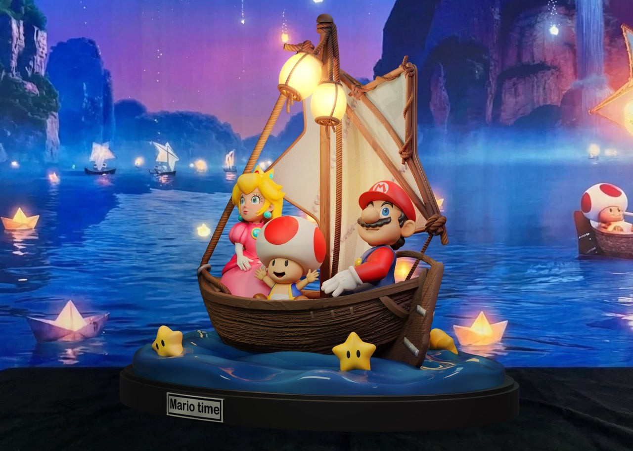 Chao She - Super Mario and Princess Peach – StatueCorp