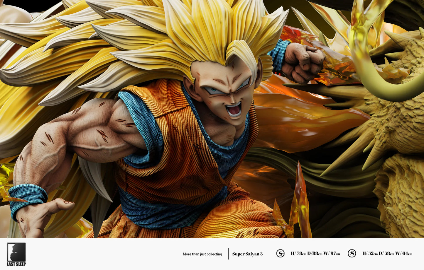Last Sleep - SSJ3 Dragon Fist Goku – StatueCorp