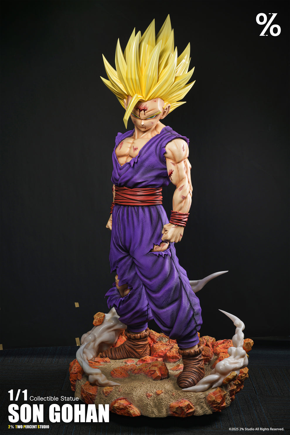 2% - SSJ2 Gohan – StatueCorp