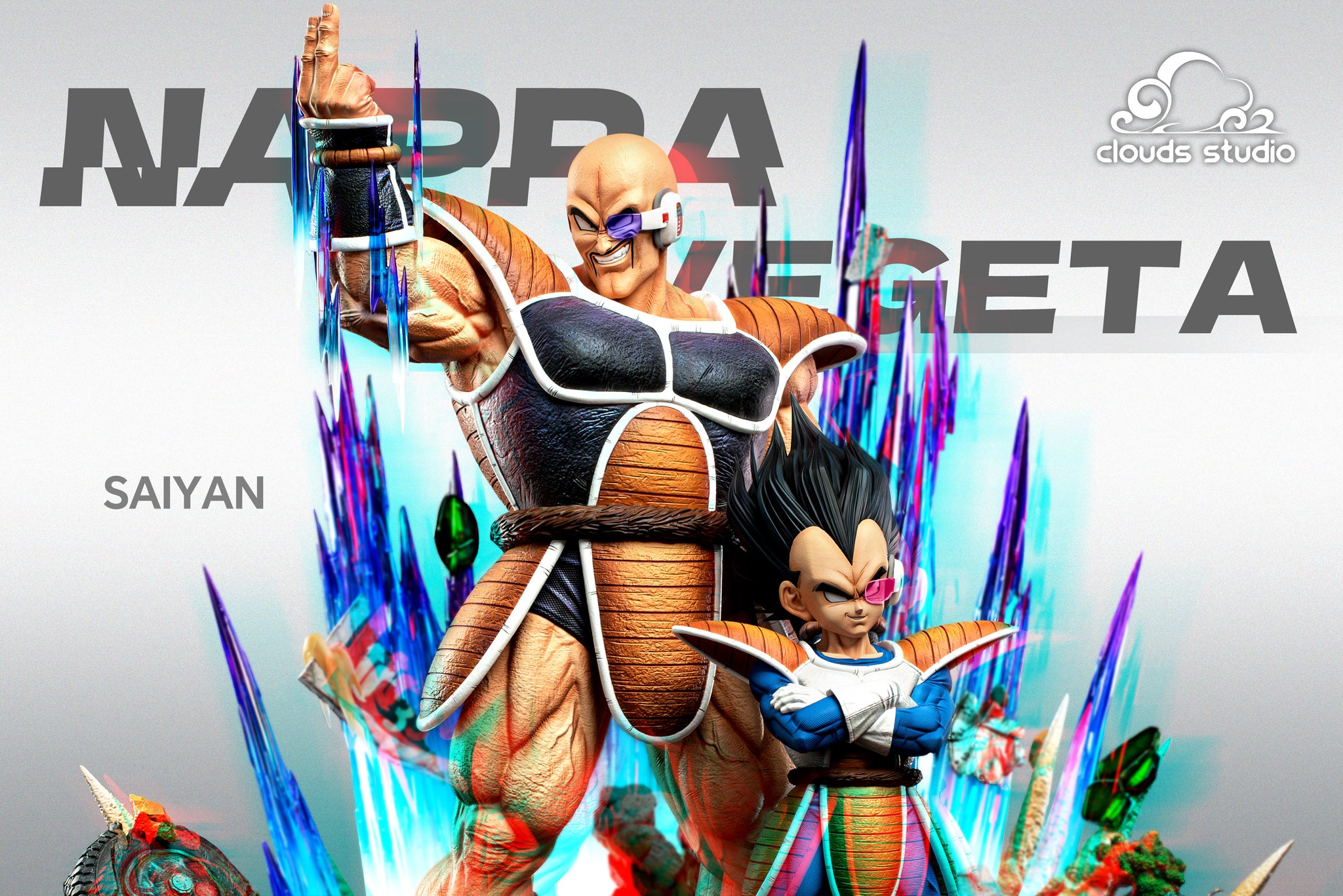 Clouds - Vegeta and Nappa – StatueCorp