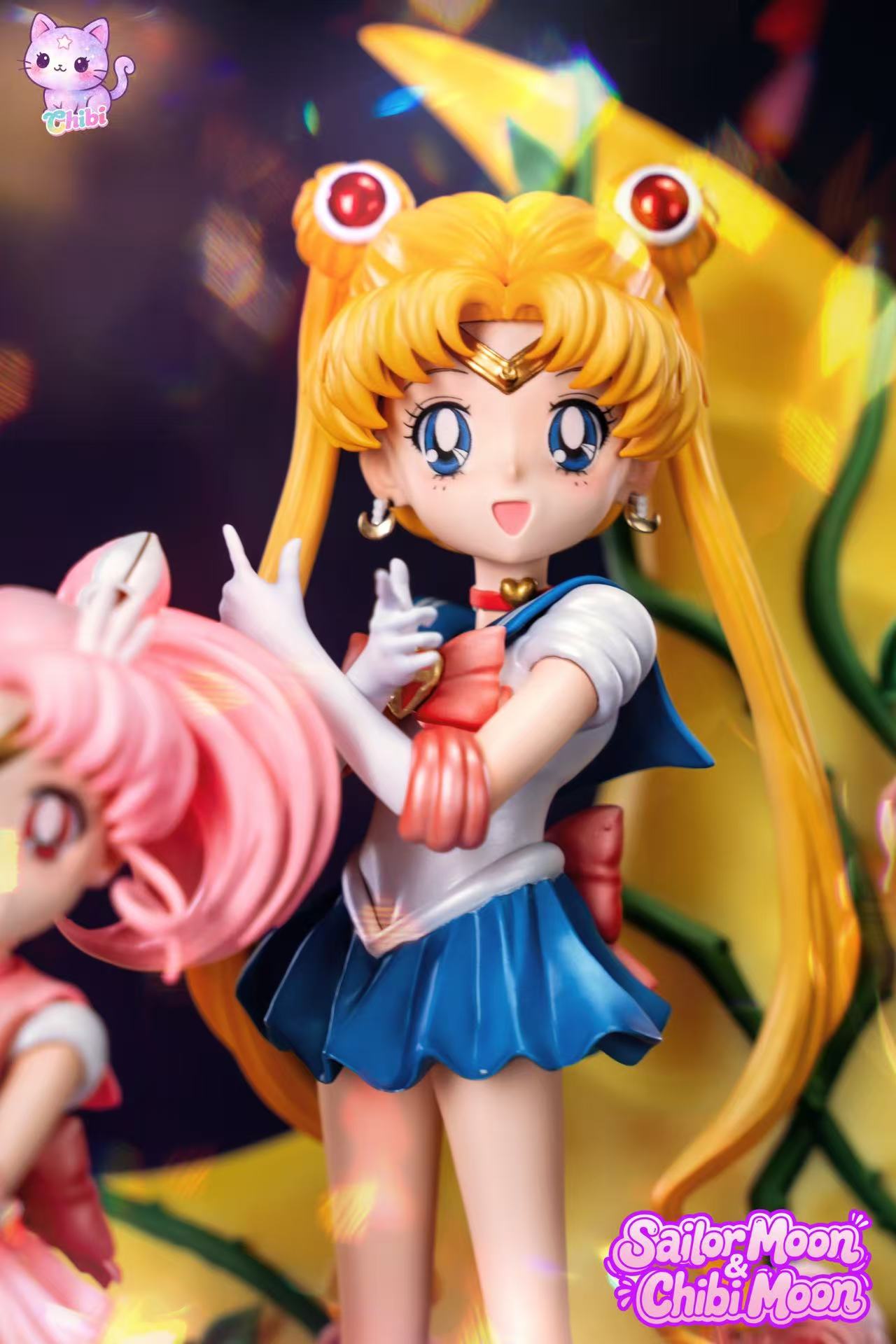 Chibi - Sailor Moon and Sailor Chibi Moon – StatueCorp