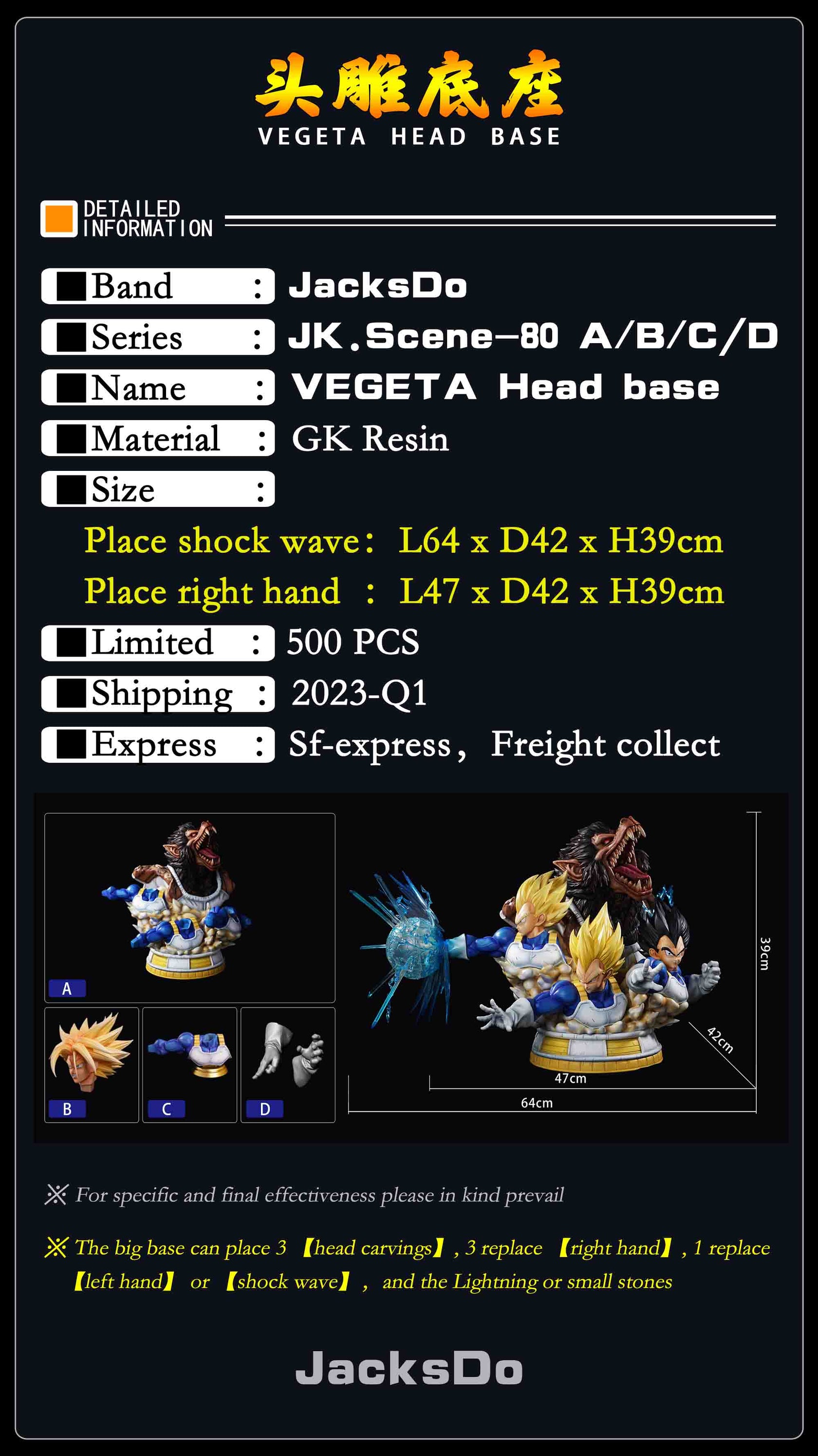 JacksDo - Prime Vegeta Base – StatueCorp