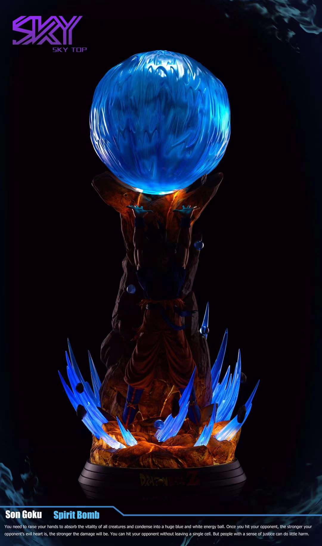 Sky Top - Bomba espiritual de Goku – StatueCorp